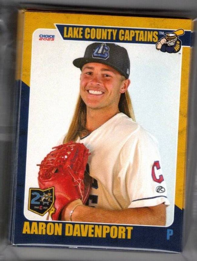 2023 LAKE COUNTY CAPTAINS 35 CARDS ARRIVED